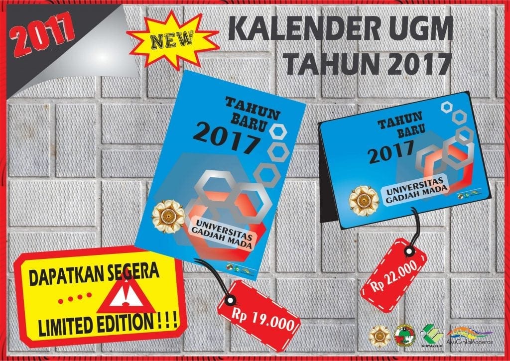 TELAH TERSEDIA!!! KALENDER UGM 2017 – Koperasi Mahasiswa UGM